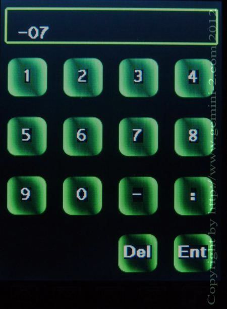Set TimeZone Offset